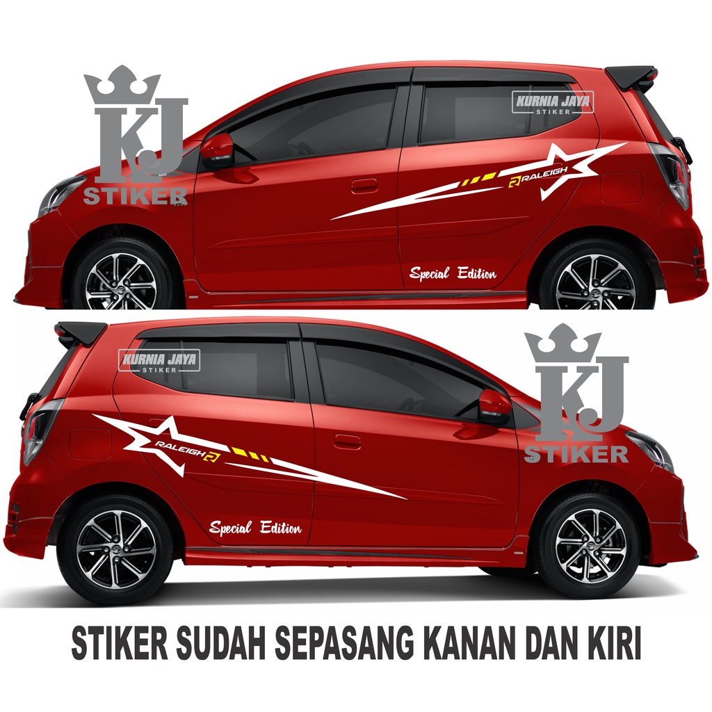 Jual STIKER MOBIL STRIPING AGYA AYLA AVANZA XENIA XPANDER CALYA SIGRA ...
