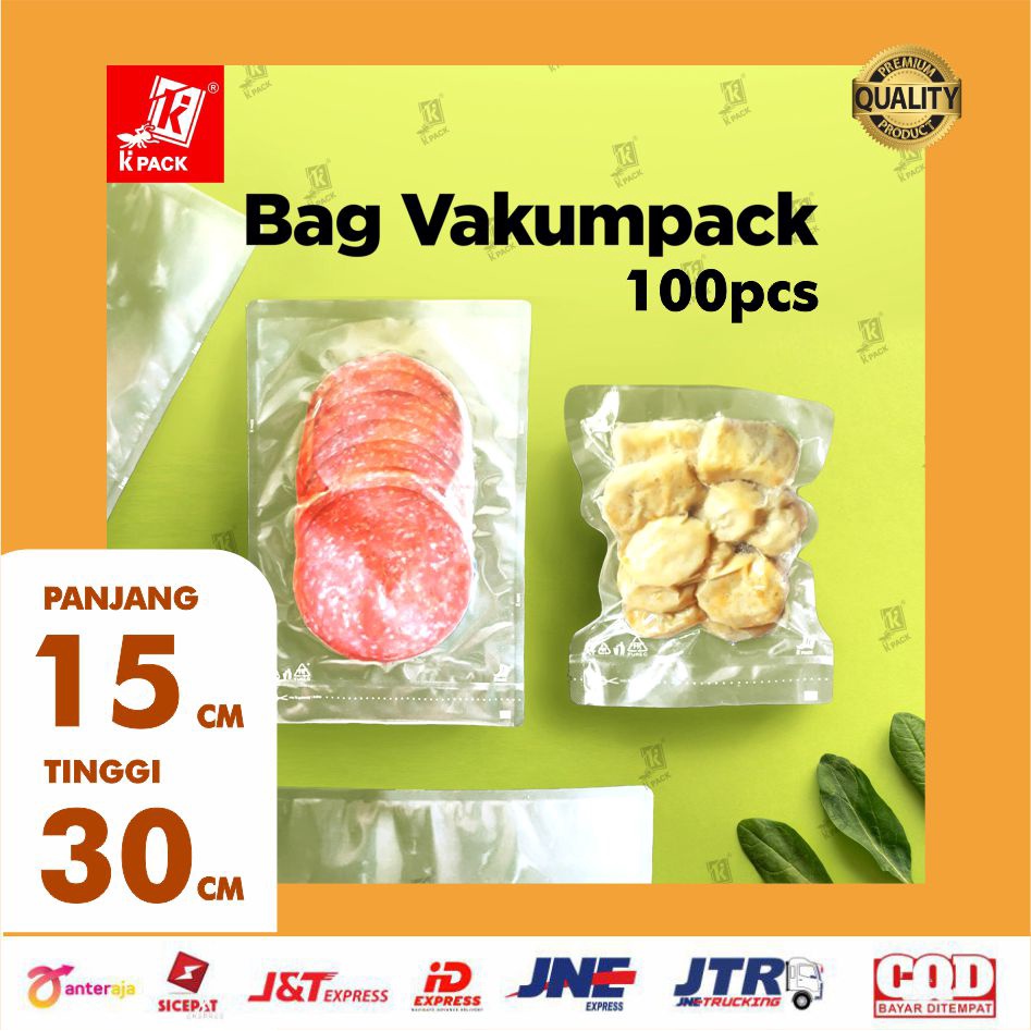 Jual [100pcs] Bag Vacum 15x30 kpack | Shopee Indonesia