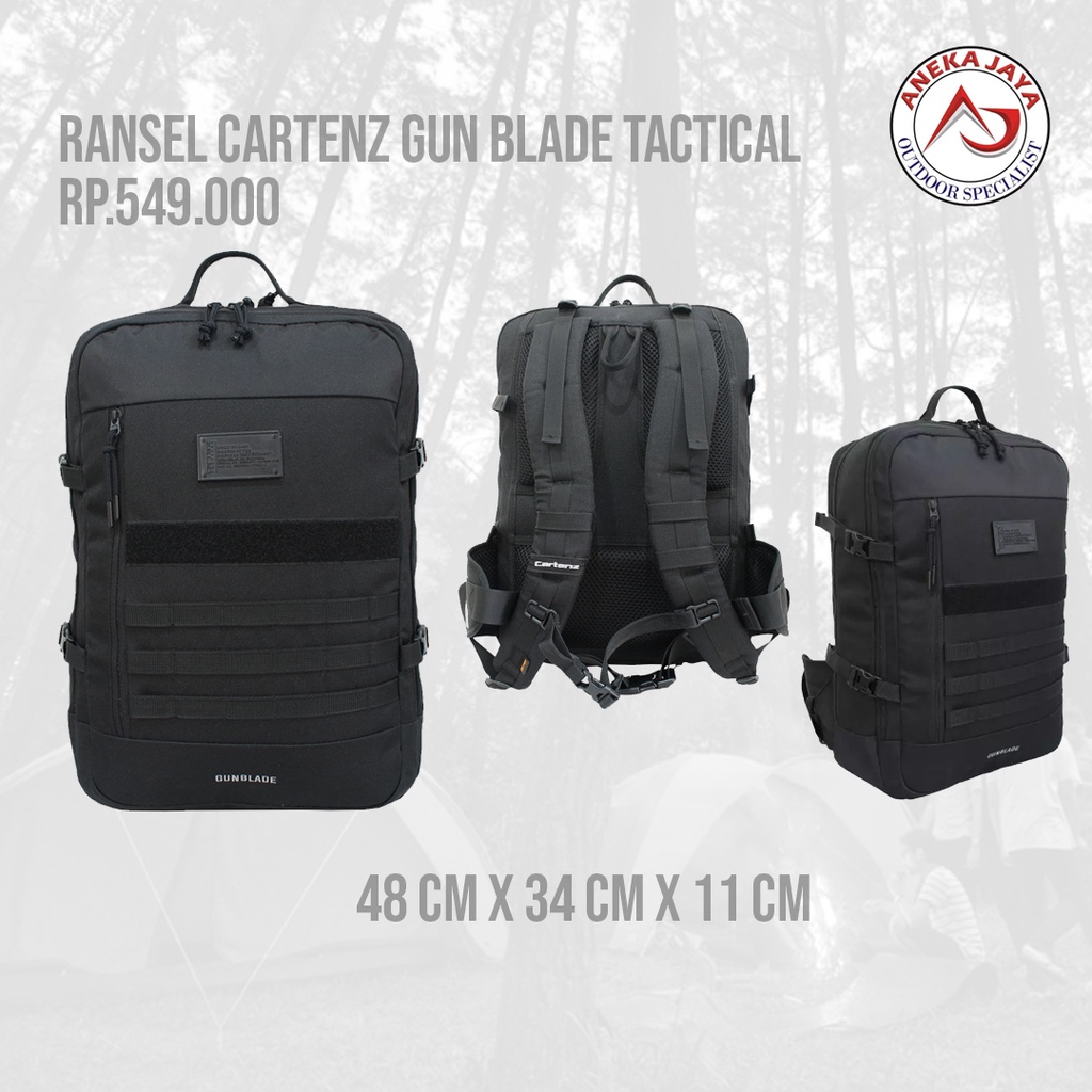 Jual RANSEL CARTENZ TACTICAL GUN BLADE | Shopee Indonesia