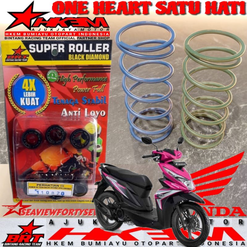 Jual PAKET CVT BEAT FI UPGRADE CVT SCOOPY SPACY ROLER 6 7 8 9 10 11 12 ...