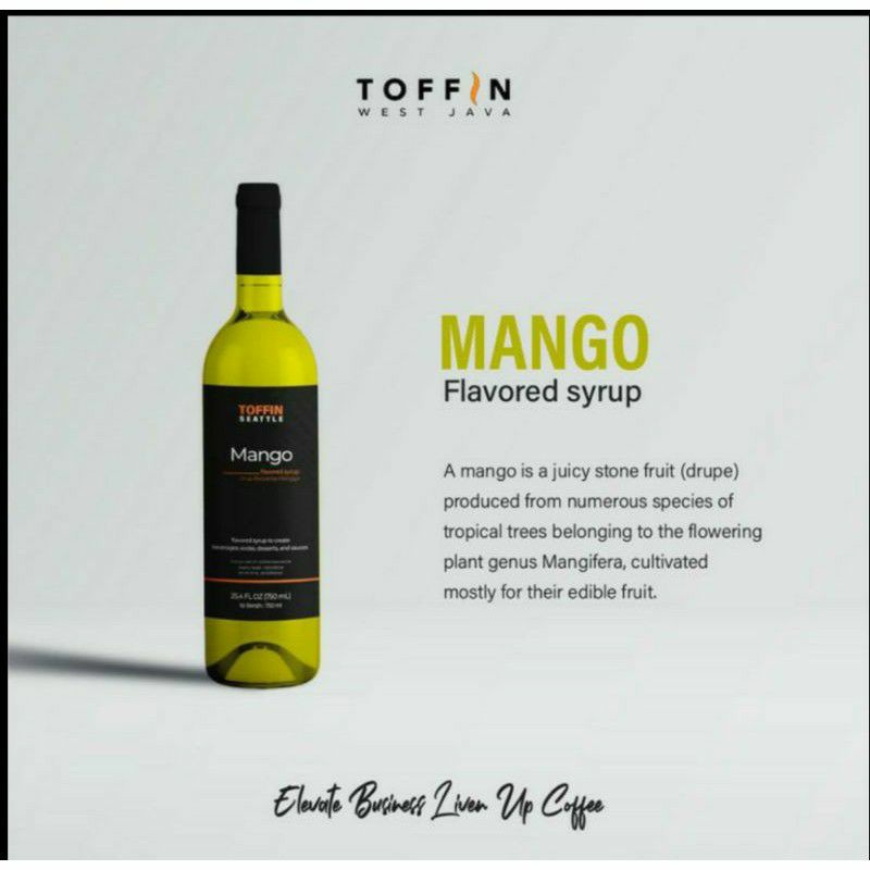 Jual Toffin Gourmet Flavored Syrup Mango | Shopee Indonesia