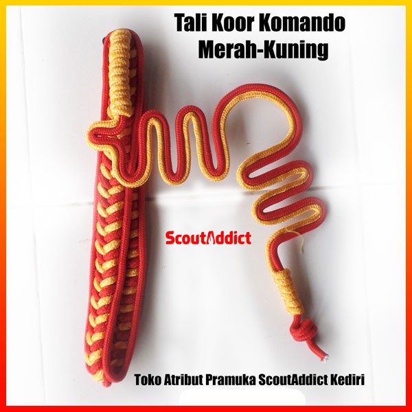 Jual Tali Koor Komando Merah Kuning | Shopee Indonesia