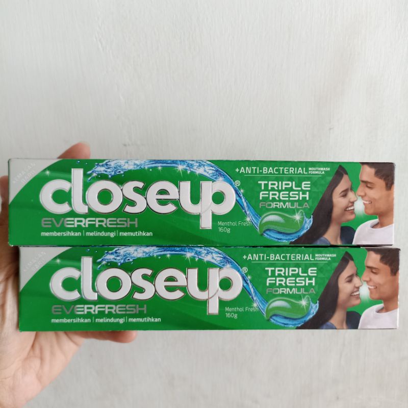 Jual Close up pasta gigi 160gram/ Close up 160gr/ Close up triple fresh ...