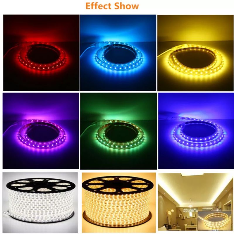 Jual LAMPU LED STRIP SELANG KOTAK 5050 1M 2M 3M 4M 5M 10M - HIAS PUTIH ...