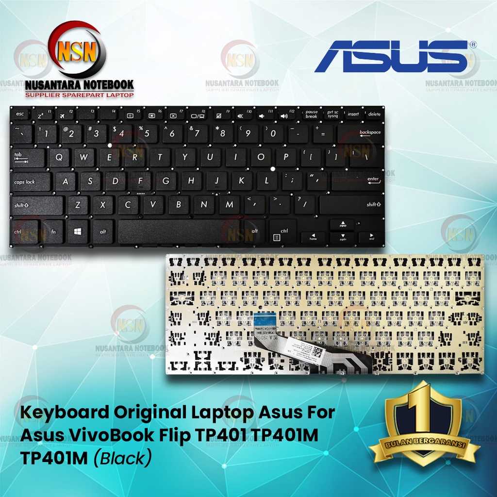 Jual Original Keyboard Laptop Asus For Asus VivoBook Flip TP401 TP401M ...