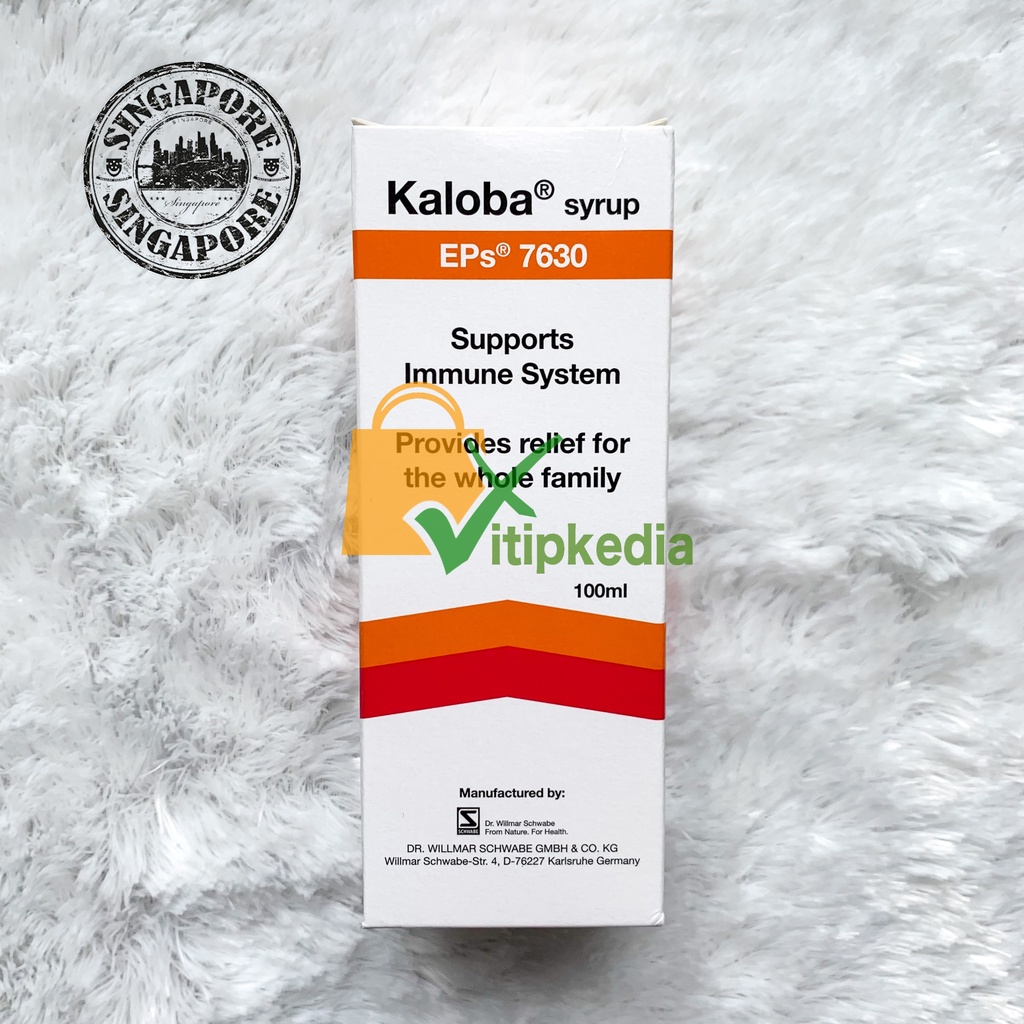Jual Kaloba Syrup supports Immune system - 100ml// Singapore | Shopee ...