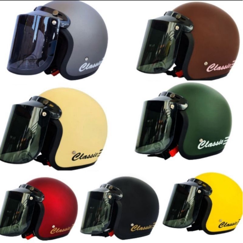 Jual Helm Bogo Classic Standart SNI (jsstore) | Shopee Indonesia