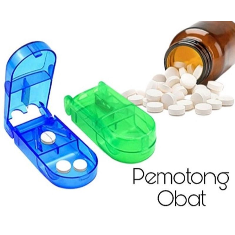 Jual Alat Potong Obat / Pill Cutter /Tempat Obat Penyimpanan Obat Plus ...
