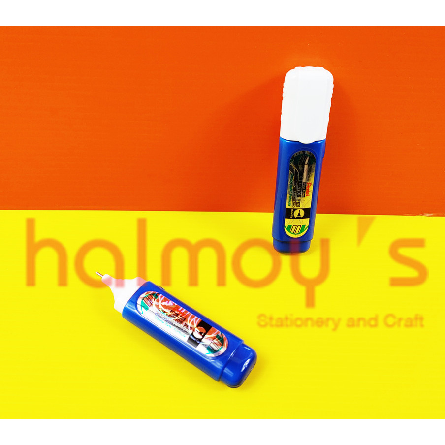 Jual CORRECTION PEN / TIP EX CAIR PENTEL ZL - 31 W ( WARNA BIRU ...