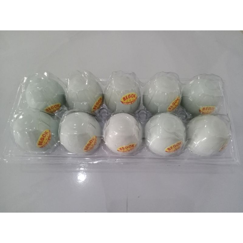 Jual Telur Bebek Begok isi 10 kemasan mika | Shopee Indonesia