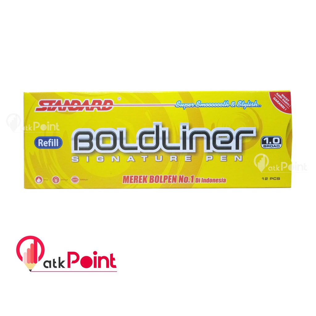 Jual ISI BOLPEN STANDARD BOLDLINER PRO 1.0 MM | Shopee Indonesia
