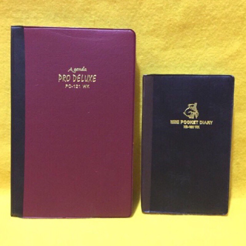 Jual Mini pocket diary / Agenda pro deluxe (1 pcs) | Shopee Indonesia
