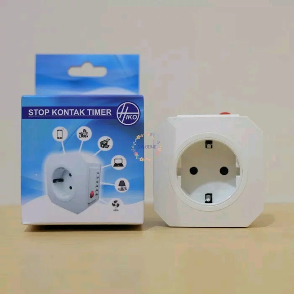 Jual Stop Kontak Timer HIKO Otomatis | Shopee Indonesia