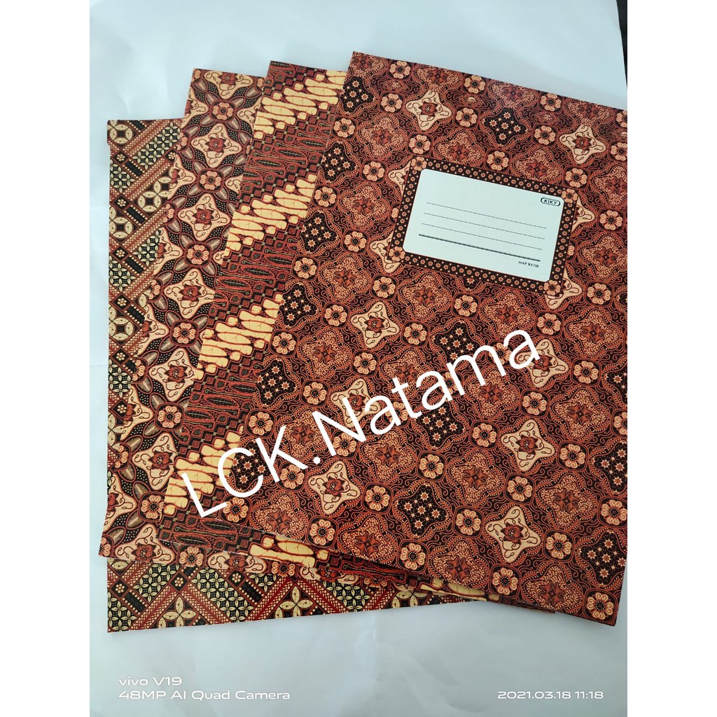 Jual MAP KERTAS GLOSSY F4 BATIK KIKY | Shopee Indonesia