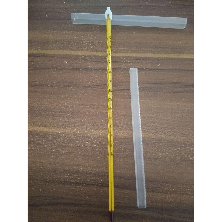 Jual Thermometer kaca range -20 to 110 'C merek ALLA FRANCE | Shopee ...