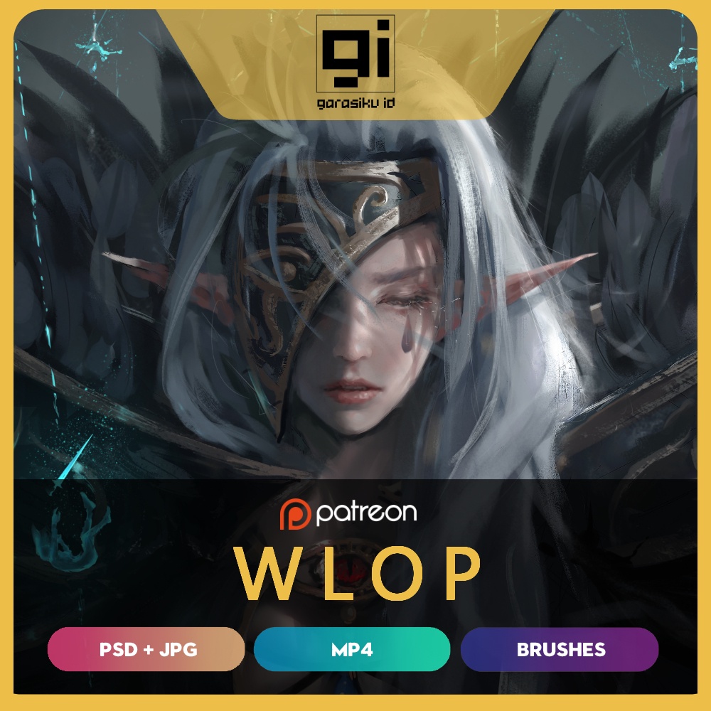 Jual WLOP - CURSE DNF COMPLETE VIDEO+PSD+JPG+BRUSH | Shopee Indonesia