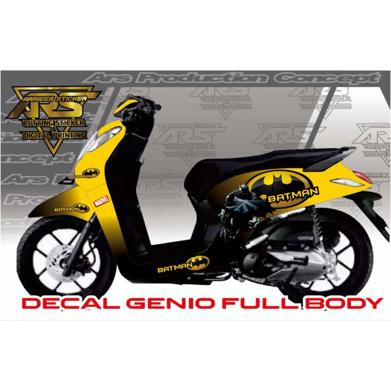 Jual Decal Honda GENIO Full Body - Sticker Decal Genio Full Body ...