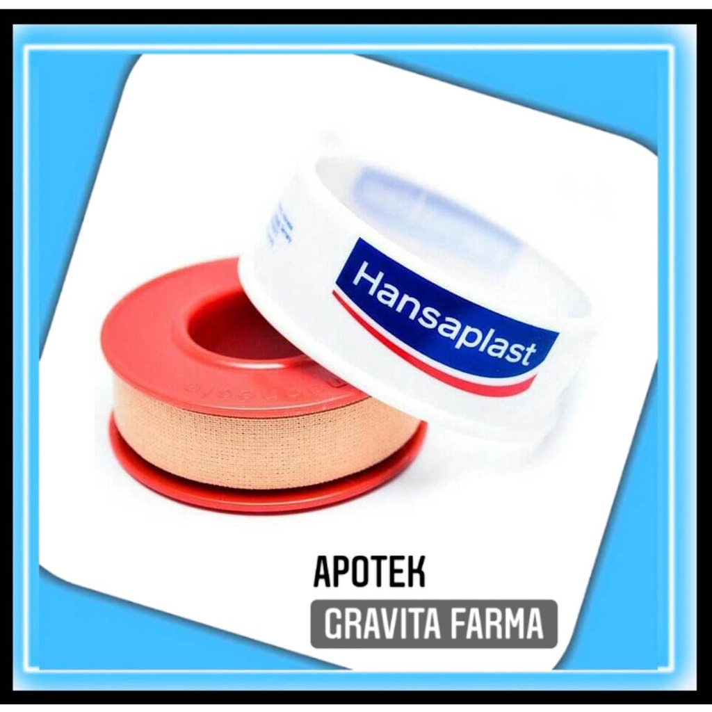 Jual Hansaplast plester perban roll kain perekat adhesive | Shopee ...