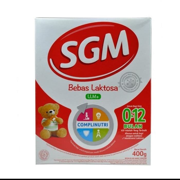Jual Susu Anak SGM bblr LLM/BBLR 400gr dan Lactogen Bebas Laktosa/BBLR ...