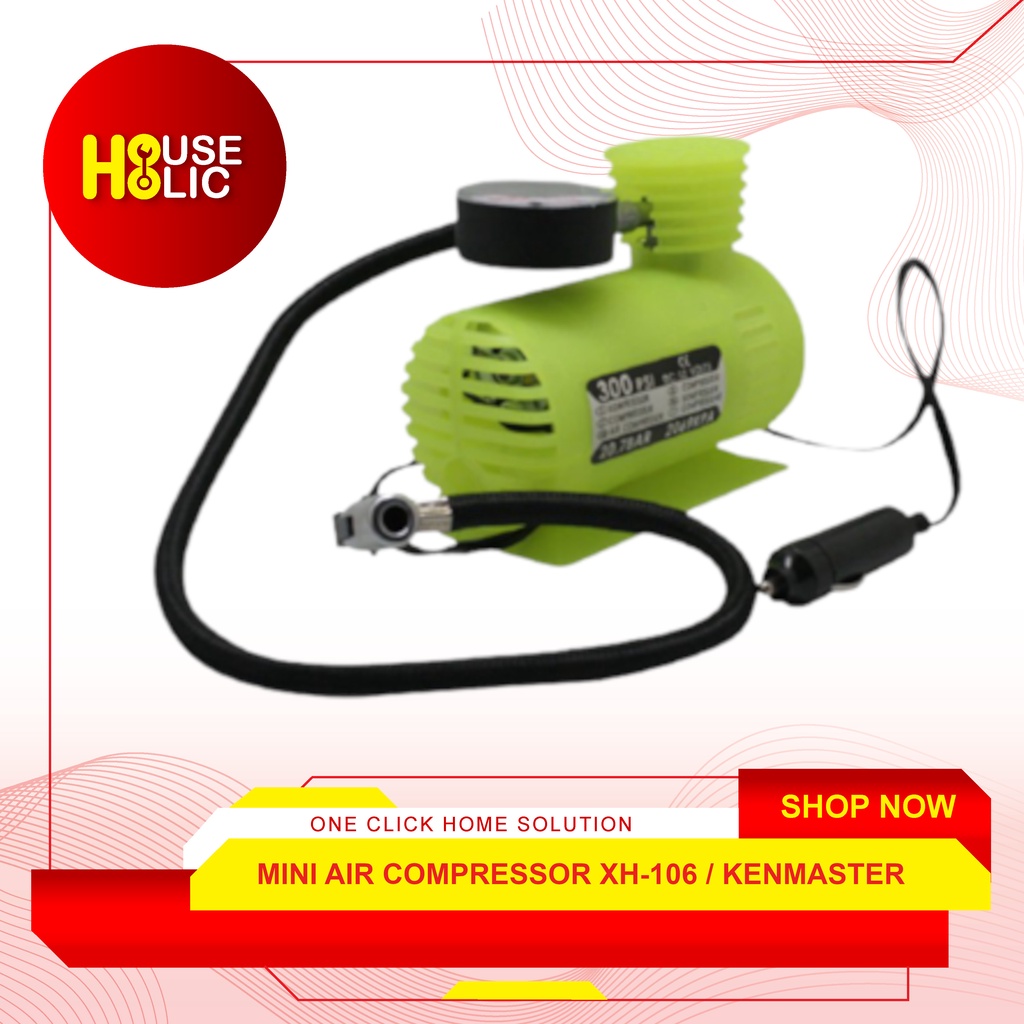 Jual Mini Air Compresor XH-106 / Kompresor Angin Mini Portable ...