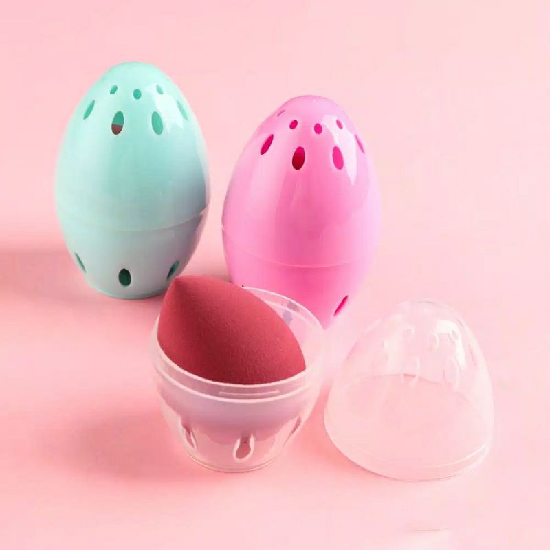Jual Tempat Tabung Box Spons Puff Bedak Lucu Unik Simple Praktis ...