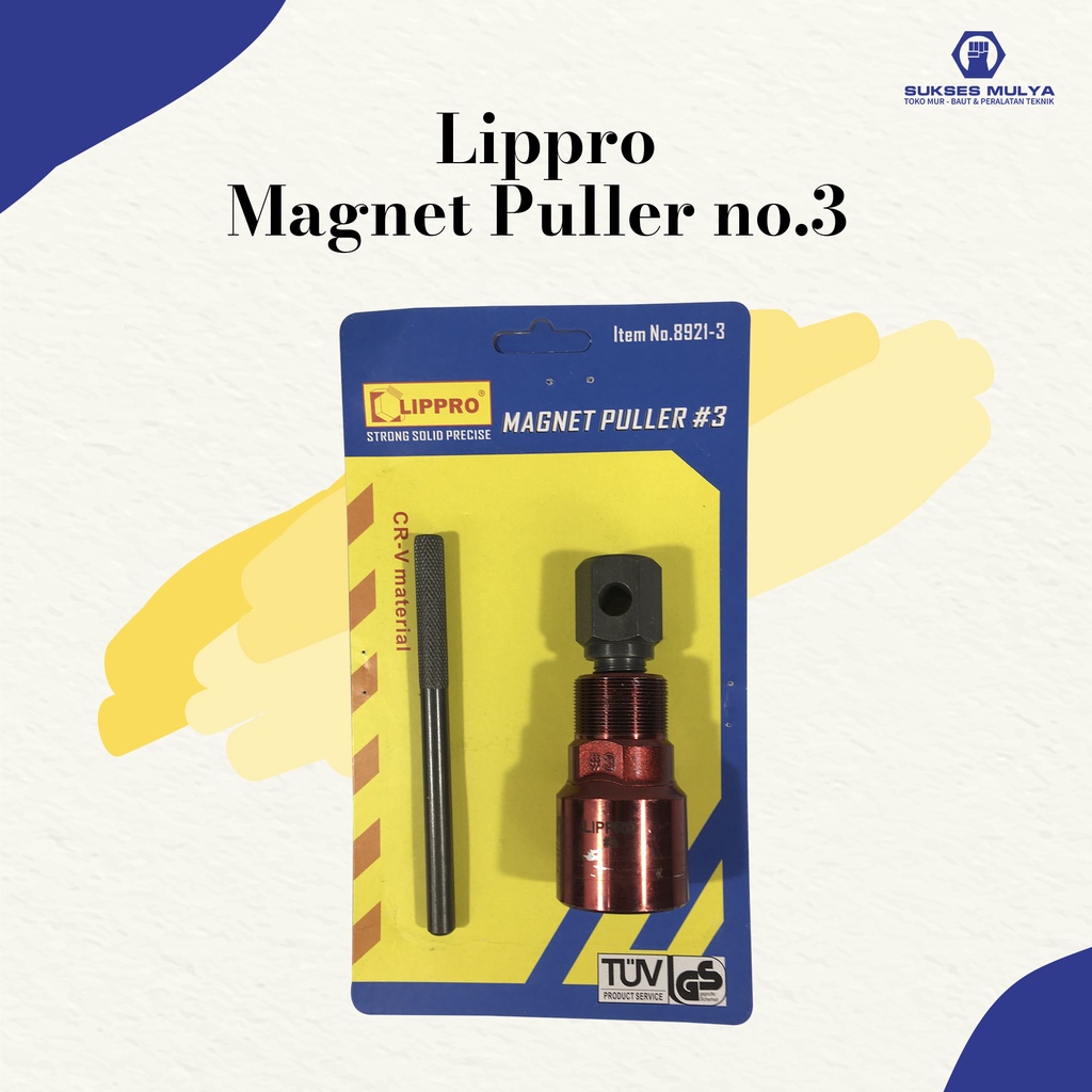 Jual LIPPRO 8921-3 TREKER MAGNET NO 3 ALAT CABUT PASANG MAGNET PULLER ...