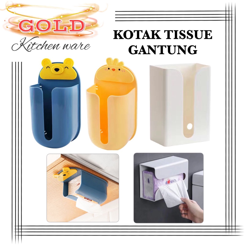 Jual G557 Tempat Tissue Tempel Dinding Kotak Tissue Kotak Tisu Tempel ...