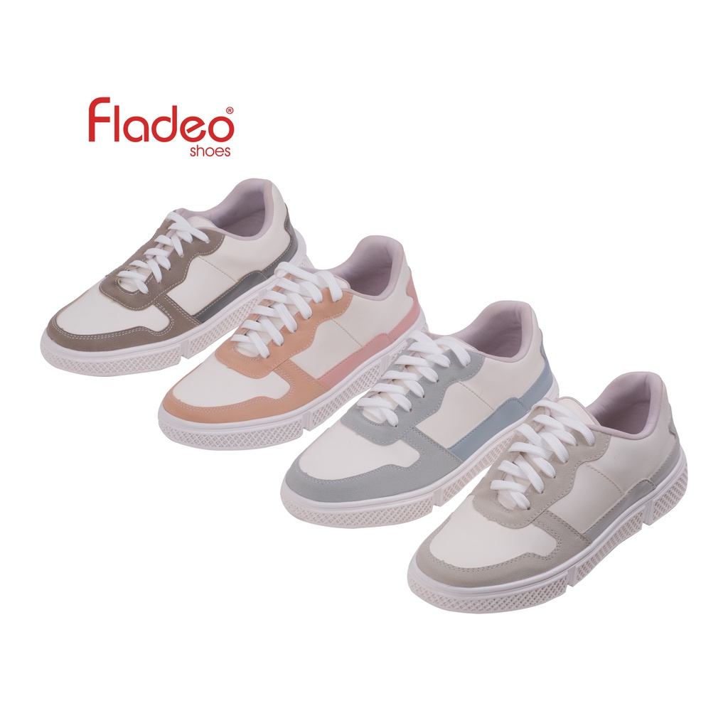Jual Fladeo D22/LSS312-1AS/Sepatu Sneakers Tali Wanita [ Sneakers Shoes ...