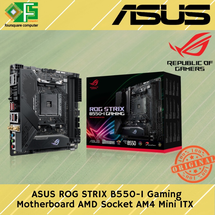 Jual Motherboard ASUS ROG Strix B550-I Gaming MB AMD Ryzen Series ...