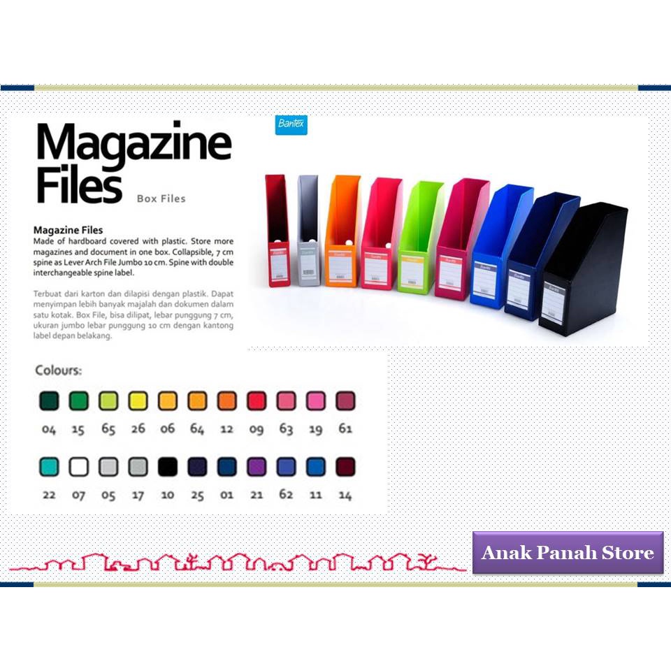 Jual Box file Plastik Ukuran Folio Merk Bantex 4011 | Shopee Indonesia