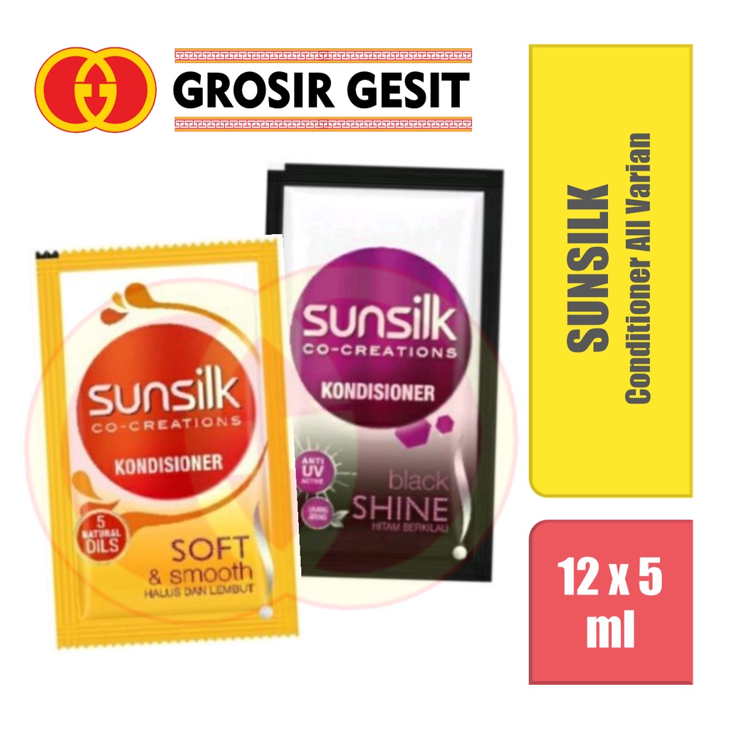 Jual Sunsilk Conditioner Sachet All Varian 12 x 5 ml | Shopee Indonesia