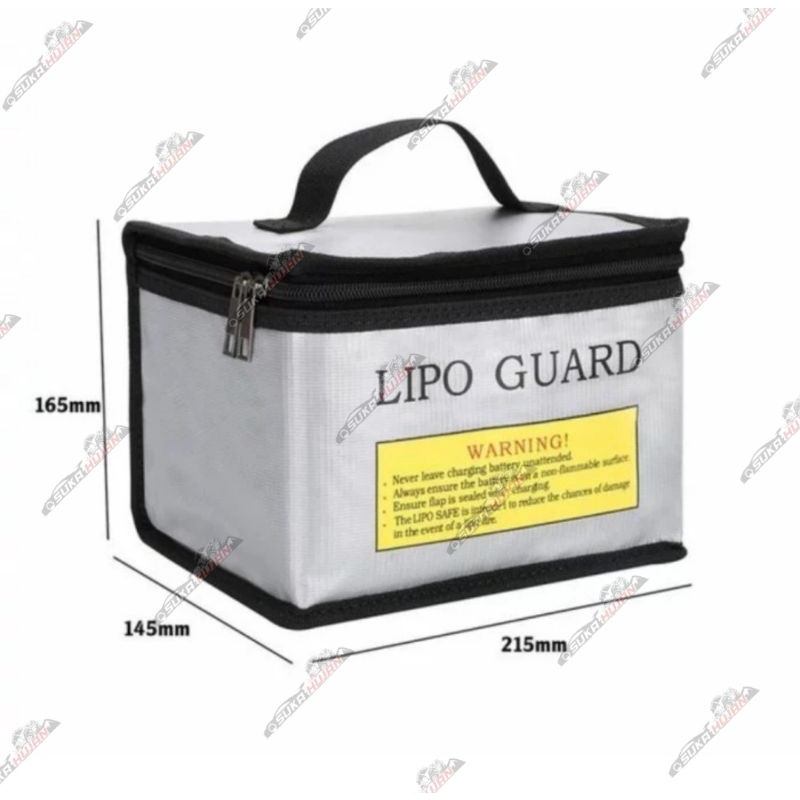 Jual Lipo Bag Fireproof Battery Lipo Safe Bag 215*160*145 Tas Lipo ...