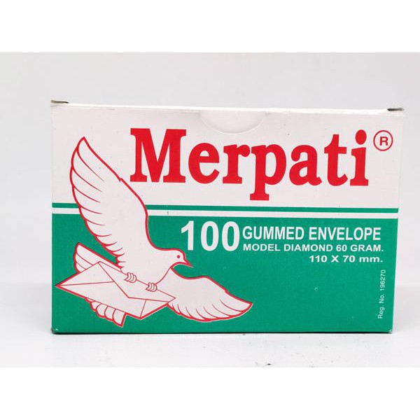 Jual TBMO AMPLOP MERPATI VISIT 60GR/@ 100 LBR KIKI 624776 | Shopee ...