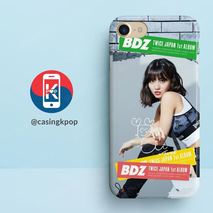 Jual Caseme casing Handphone KPOP TWICE JAPAN 1st ALBUM BDZ MOMO | Shopee Indonesia