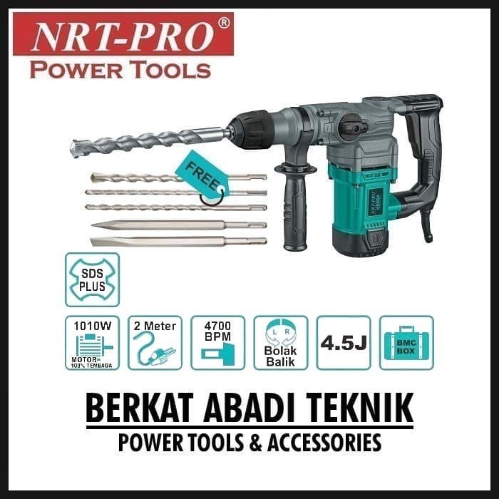 Jual Mesin Nrt-Pro Hr 28 Hd Bor Bobok Rotary Hammer Drill Jack ...