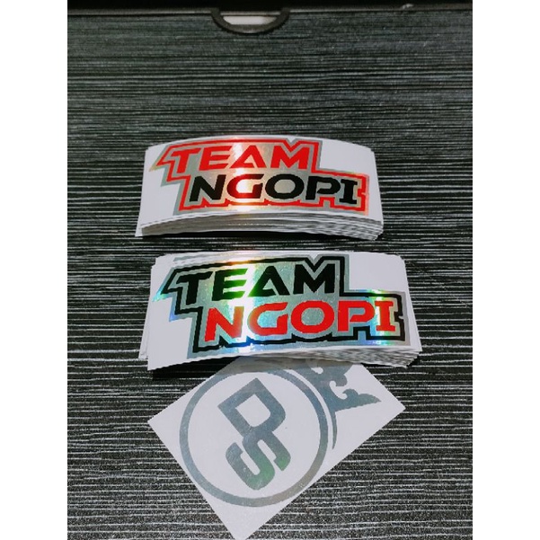 Jual stiker cutting team ngopi | Shopee Indonesia