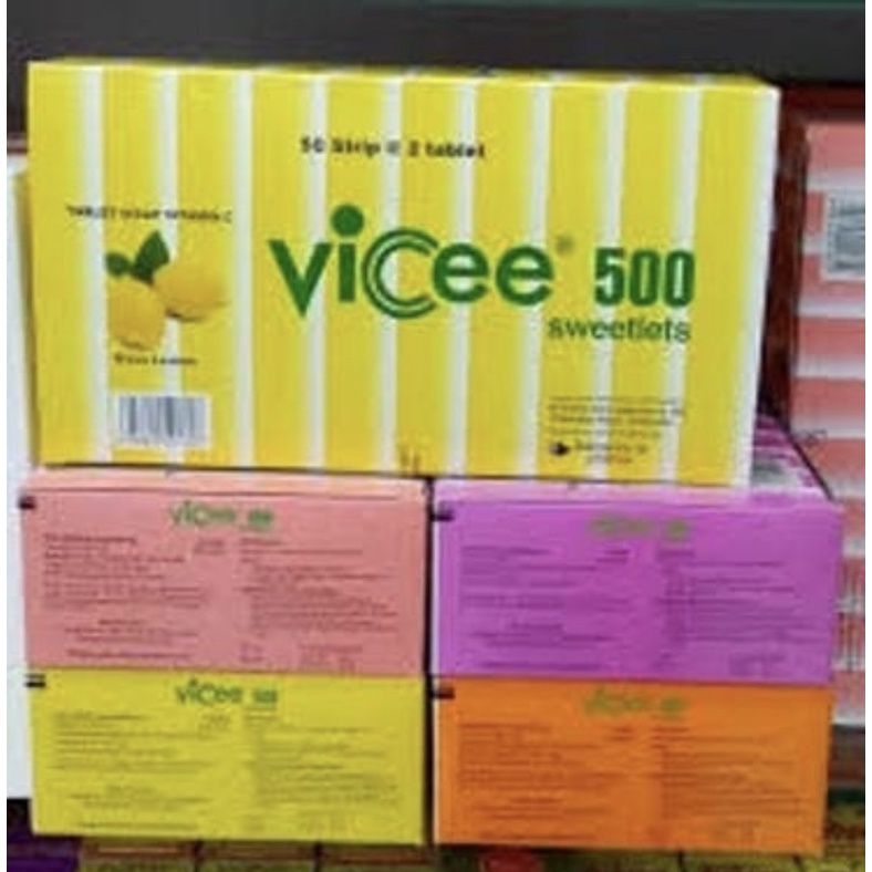 Jual VICEE / VITAMIN C HISAP / SUPLEMEN | Shopee Indonesia