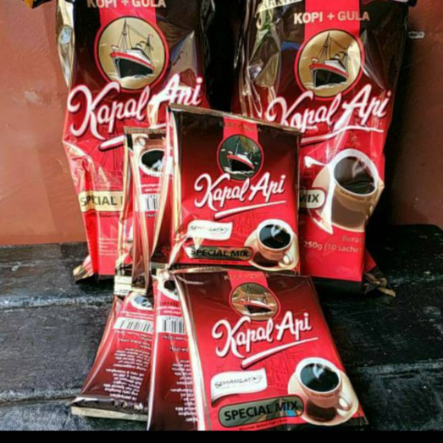 Jual Kopi kapal api special mix 25gr kopi dan gula | Shopee Indonesia