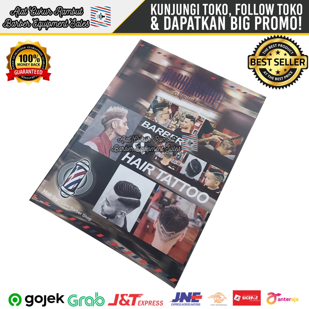 Jual Buku Model Barber Katalog Model Rambut Hairstyle Catalog Barber ...