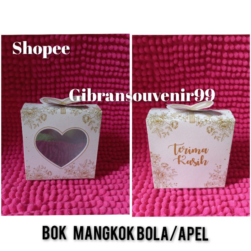Jual Box mangkok apel /bola free tali | Shopee Indonesia