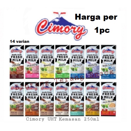 Jual Cimory Susu UHT 250ml All Varian Harga Per 1 pc rasa | Shopee ...