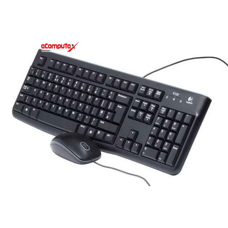 Jual KEYB + MOUSE USB LOGITECH MK120 (GARANSI RESMI) | Shopee Indonesia