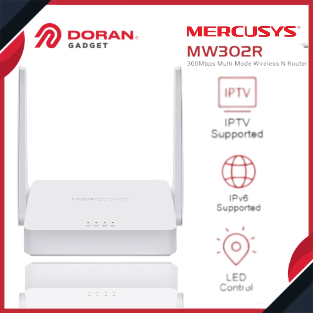 Jual Mercusys Router Mw302r 300mbps Multi Mode Wireless N Router