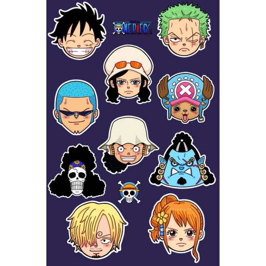 One Piece Luffy Crew Chibi