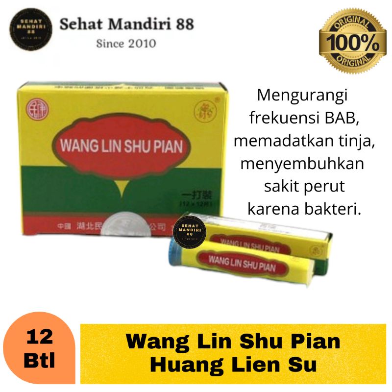 Jual Obat Sakit Perut Huang Lian Su Tablets / Wang Lin Shu Pian ...