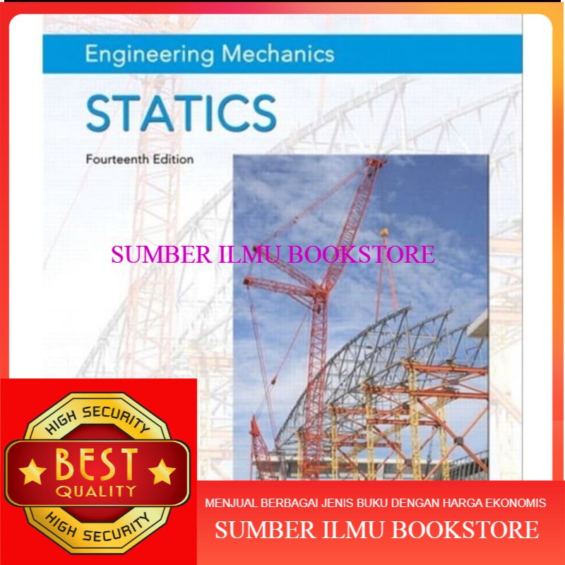 Jual Engineering Mechanics Statics 14th Fourteenth Edition by Hibbeler ...
