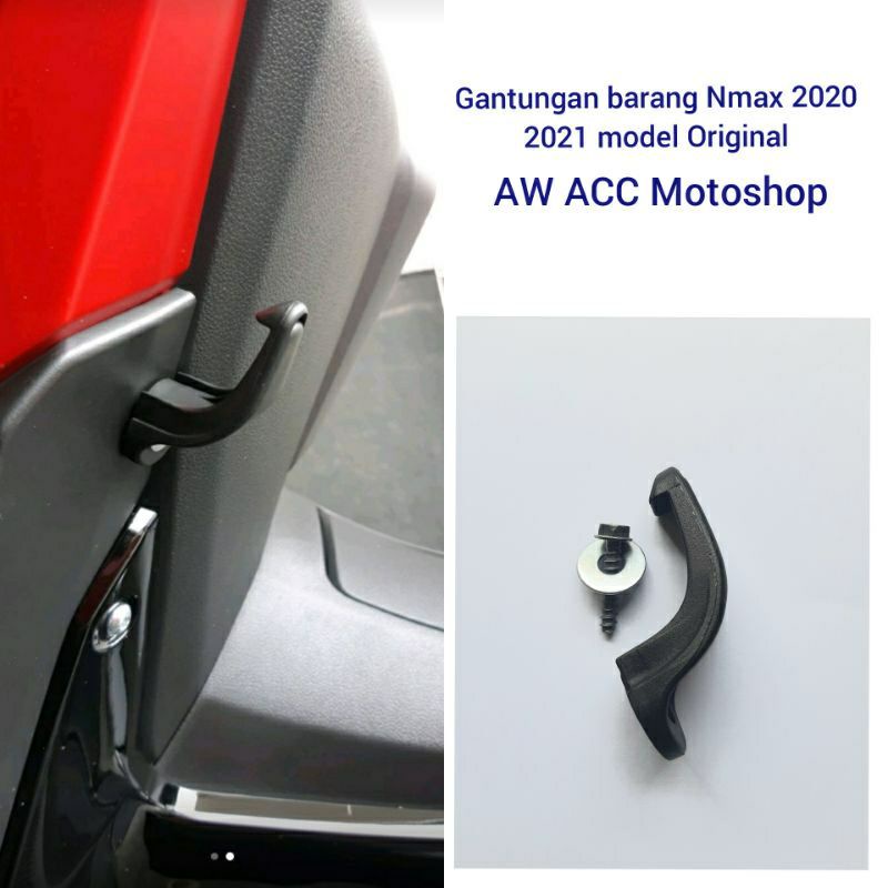 Jual hook gantungan cantelan barang untuk Nmax 2020 2021 mio xride fino ...