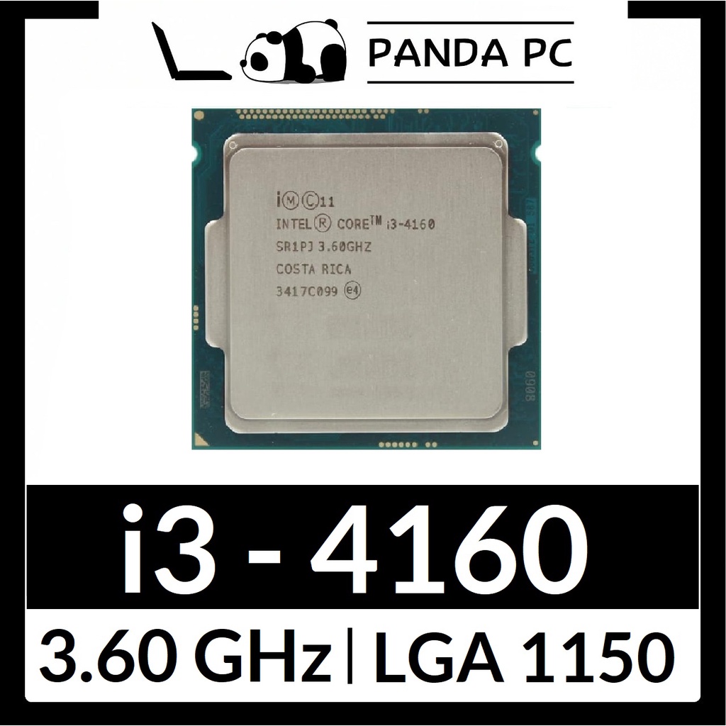 Jual Processor Intel Core i3 4160 Tray Socket 1150 Gen 4 Haswell ...
