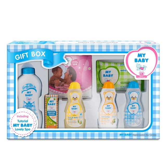 Jual My baby set gift box gift box set my baby set sabun sampo bayi ...