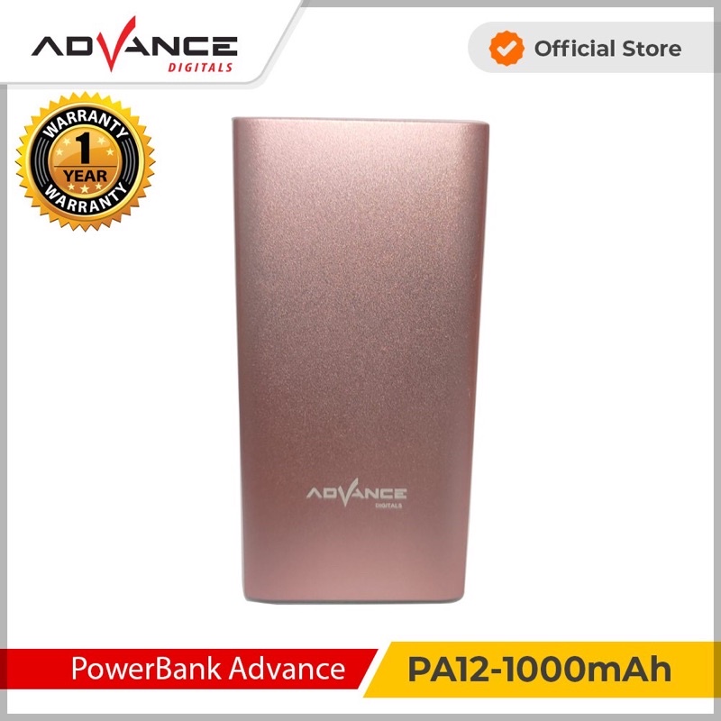Jual Power Bank Advance PA12 - 10000mAh | Shopee Indonesia